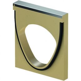 Aco Drain Multiline Seal in Adapter f&uuml;r Flie&szlig;richtungswechsel, Stahl verzinkt, V200