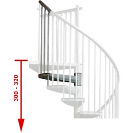 Minka H&ouml;henerweiterung f&uuml;r Rondo Zink Plus, 320 cm, 140 cm