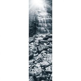 XIMAX Raumheizk&ouml;rper Design Heizk&ouml;rper P1 Plan Print Wasserfall 2 vertikal, 180x52 cm (952 W)