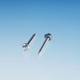 thyssenkrupp ALWO Oberprofilsystem Schrauben V2A 16 mm mit Dichtscheibe, 100 St&uuml;ck, 6,5x90 mm,Holzunterkonstruktionen, 1 Pack