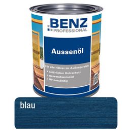 BENZ PROFESSIONAL Aussen&ouml;l Holzschutzmittel, 0,75 l, Blau