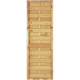TETZNER & JENTZSCH T&J Sichtschutzzaun Maxi-Massiv Sichtschutz Lamellenzaun, 60x180 cm