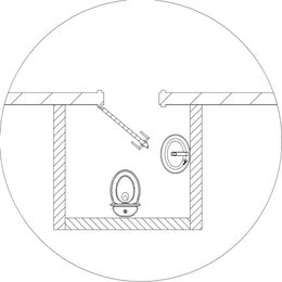 Karcher T&uuml;rgriff-Garnitur Madeira ER45 Edelstahl matt und KD Comfort Einsteckschloss S9, DIN links, T&uuml;r nach innen