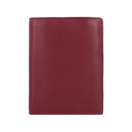 Esquire Viktoria Geldb&ouml;rse RFID Leder 10 cm in rot | Gr.: onesize