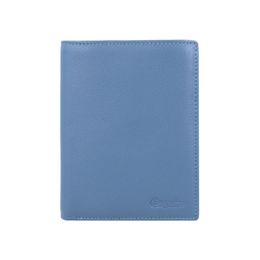 Esquire Viktoria Geldb&ouml;rse RFID Leder 10 cm in taubenblau | Gr.: onesize