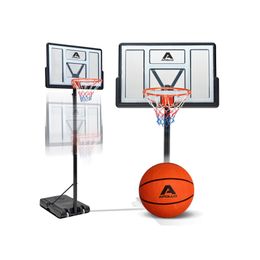 Apollo Basketballkorb Kinder " Outdoor Korb Set mit St&auml;nder " in schwarz/wei&szlig; | Gr.: onesize