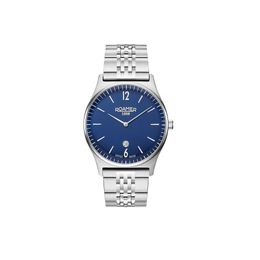 Roamer Schweizer Uhr Elements Blau in silber | Gr.: onesize