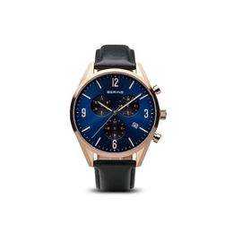 Bering Armbanduhr Classic Rose Gold in schwarz | Gr.: onesize