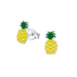 schmuck23 Ohrringe 925 Silber Ananas in Gelb | Gr.: onesize
