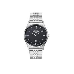 Roamer Schweizer Uhr Elements Schwarz in silber | Gr.: onesize