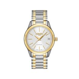 Roamer Schweizer Uhr Superior 3H Ladies Silber-/Goldfarben in silber | Gr.: onesize