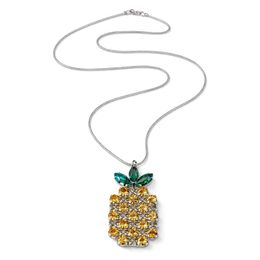 Collezione Alessandro Lange Kette " Ananas " in gelb | Gr.: onesize