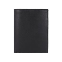 Esquire Frankfurt Geldb&ouml;rse RFID Schutz Leder 9.5 cm in schwarz | Gr.: onesize