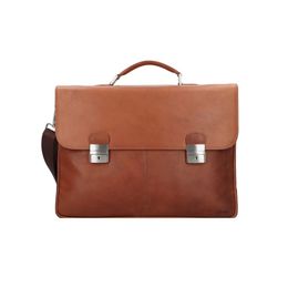 Esquire Dallas Aktentasche Leder 42 cm Laptopfach in braun | Gr.: onesize
