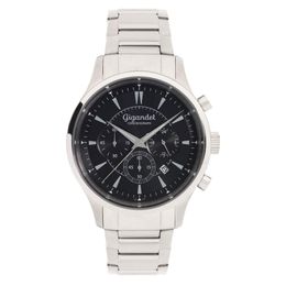 Gigandet Quarzuhr Chronograph "BRILLIANCE" in Silber/Schwarz | Gr.: onesize