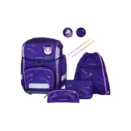 Schneiders Ergolite Schulranzen-Set 8-teilig in violet | Gr.: onesize
