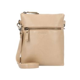 Esquire Peru Umh&auml;ngetasche Leder 17 cm in taupe | Gr.: onesize