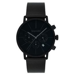 Gigandet Quarzuhr Chronograph "MINIMALISM" in Schwarz | Gr.: onesize
