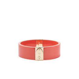 Fossil Damenarmband aus Edelstahl/Kunststoff in Gold/Orange | Gr.: onesize