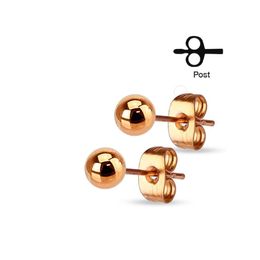 BUNGSA Ohrstecker in Rosegold | Gr.: onesize