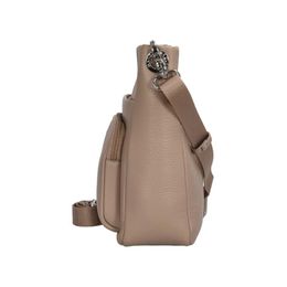 Mandarina Duck Mellow Leather - Umh&auml;ngetasche M 30 cm (milk chocolate) in warm taupe | Gr.: onesize