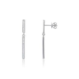 EYE CANDY Ohrstecker "STAB" in Silber aus Sterling-Silber | Gr.: onesize