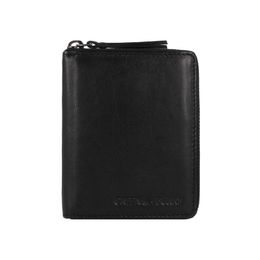 Green Burry Greenburry Colombiana Geldb&ouml;rse RFID Schutz Leder 10.5 cm in black | Gr.: onesize