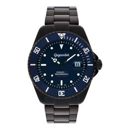 Gigandet Automatikuhr "SEA GROUND" in Schwarz/Blau | Gr.: onesize