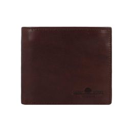 Green Burry Greenburry Newport Geldb&ouml;rse RFID Schutz Leder 11 cm in coffee | Gr.: onesize