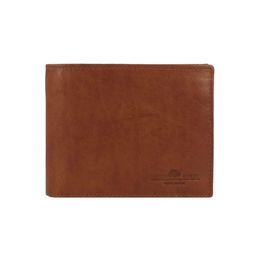 Green Burry Greenburry Newport Geldb&ouml;rse RFID Schutz Leder 12 cm in caramel | Gr.: onesize