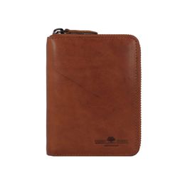 Green Burry Greenburry Newport Geldb&ouml;rse RFID Schutz Leder 10 cm in caramel | Gr.: onesize