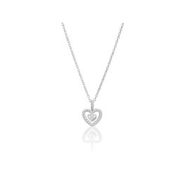 EYE CANDY Collier "HERZ" in Silber aus Sterling-Silber | Gr.: onesize