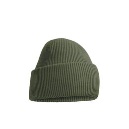 Yuhu Beanie aus Polyester Unisex f&uuml;r Herbst und Winter in Olivgr&uuml;n | Gr.: onesize