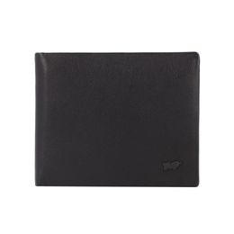 Braun B&uuml;ffel Braun B&uuml;ffel Hannes Geldb&ouml;rse RFID Schutz Leder 11.5 cm in schwarz | Gr.: onesize