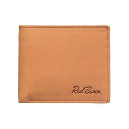 Red Baron Portemonnaie in Braun - (L) 11 x (B) 9,5 cm | Gr.: onesize