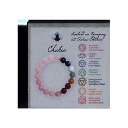 JOJO Handelsagentur Nonbook - Chakra Armband Rosenquarz in Geschenkbox | Gr.: onesize