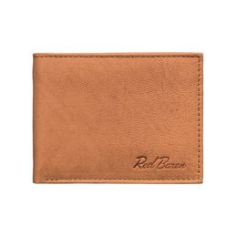 Red Baron Portemonnaie in Braun - (L) 11,5 x (B) 8,8 cm | Gr.: onesize