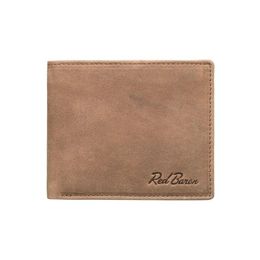 Red Baron Portemonnaie in Braun - (L) 12 x (B) 10 cm | Gr.: onesize