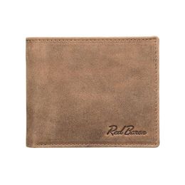 Red Baron Portemonnaie in Braun - (L) 12 x (B) 10 cm | Gr.: onesize