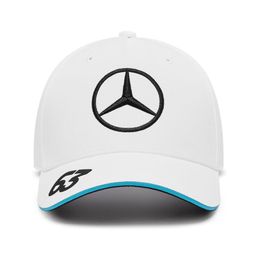 Mercedes AMG Petronas F1 2024 George Russell Kappe Wei&szlig; Einheitsgr&ouml;&szlig;e | Gr.: onesize