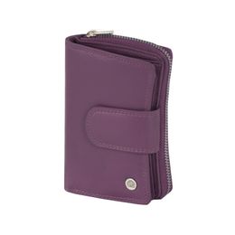 Green Burry Greenburry Spongy Geldb&ouml;rse Leder 8,5 cm in purple | Gr.: onesize