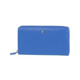 Green Burry Greenburry Spongy Geldb&ouml;rse Leder 19 cm in ink blue | Gr.: onesize