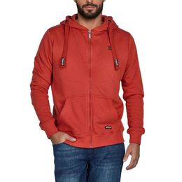 Riverso Sweatjacke RIVNoah in Rot | Gr.: XL