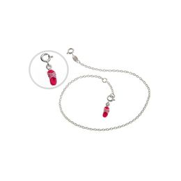 SILBERKETTEN-STORE 925 Silber Fu&szlig;kette mit Anh&auml;nger "Flipflop" | Gr.: 25