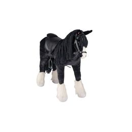 Happy People "Shire Horse" Pferd mit Sound, in Schwarz ab 3 Jahre | Gr.: onesize