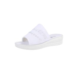 Ital-Design Sandale & Sandalette in Wei&szlig; | Gr.: 39