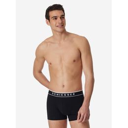 Schiesser Retro Short / Pant 95/5 Organic Cotton in Schwarz | Gr.: XXL