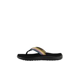 Teva Zehentrenner Sandale Voya Flip in Antiguous Black Multi | Gr.: 41