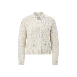 Rich & Royal Rich & Royal Strickjacke in beige mehrfarbig - 0001 | Gr.: XS