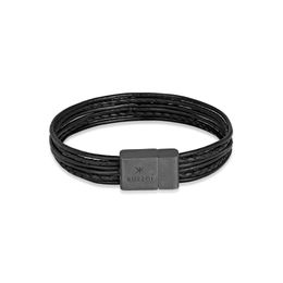 Kuzzoi Armband 925 Sterling Silber in Schwarz | Gr.: 19 cm